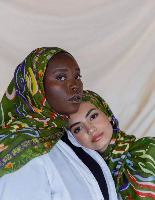 Shop Neon Tiger Print Hijabs Online - Make a Bold Statement! – Vela