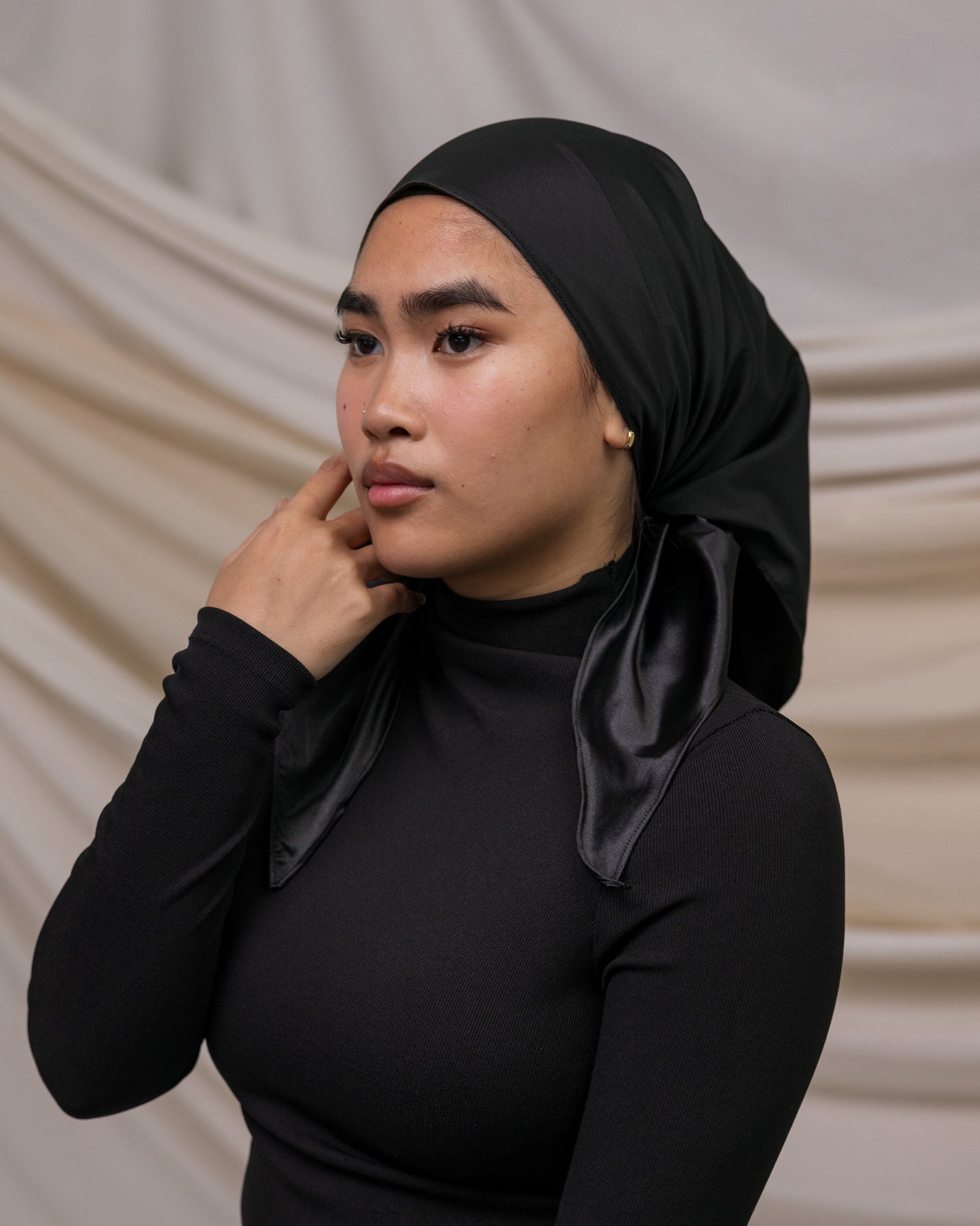 Satin Lined Undercap – Hair Protection Undercap & Double-Sided Undercap ...