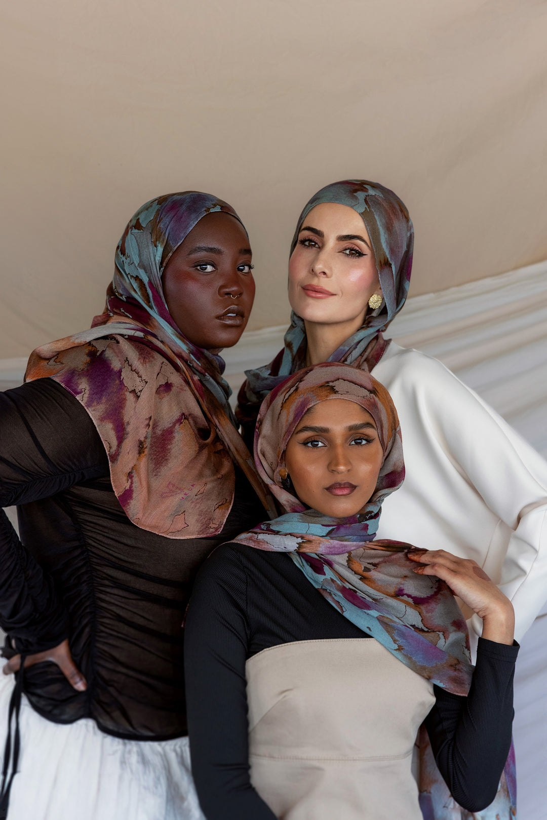 Watercolor Floral Hijab Online | VELA Scarves – Vela
