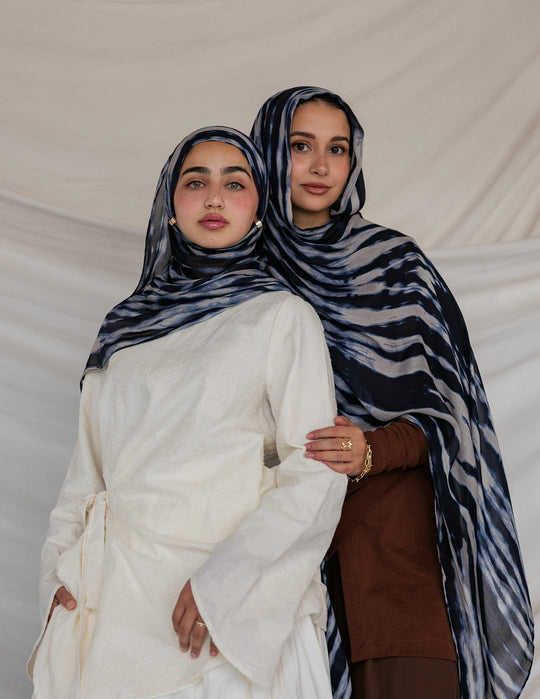 Leppi Modal Hijab | Guinean Heritage Artist Designed Scarf – Vela