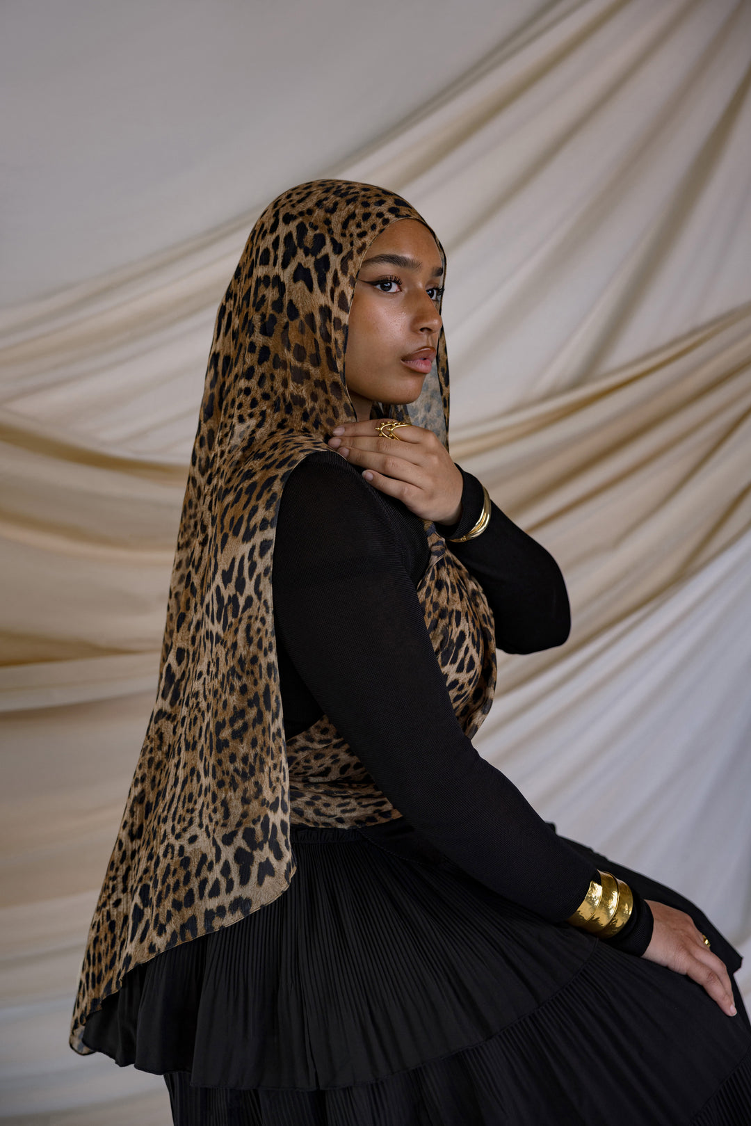 Leopard Print Hijab for Women - Shop Leopard Print Hijabs Online – Vela