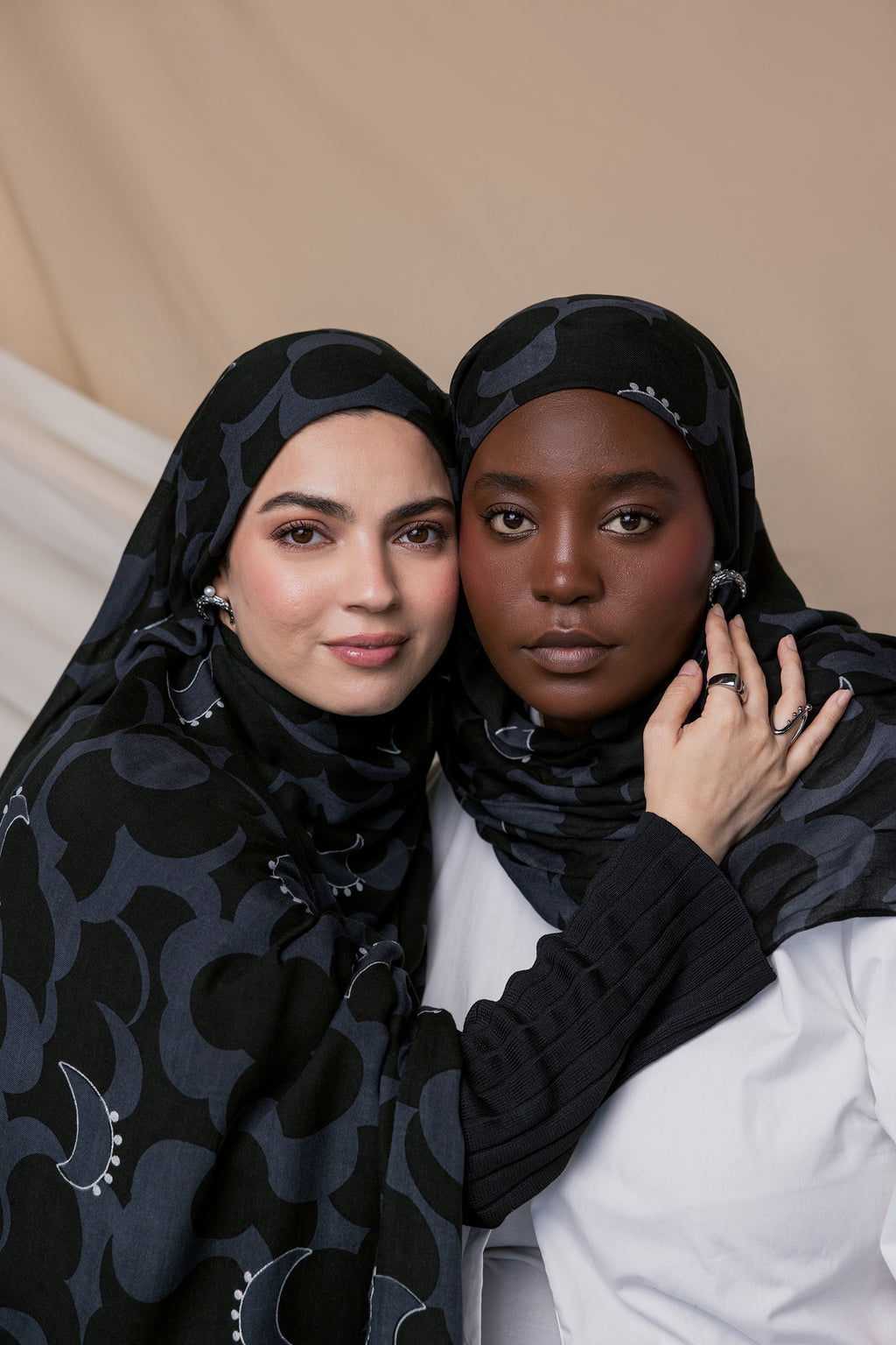 Moonrise Gray Hijab | Jersey, Woven, & VELA Double Hijab – Vela