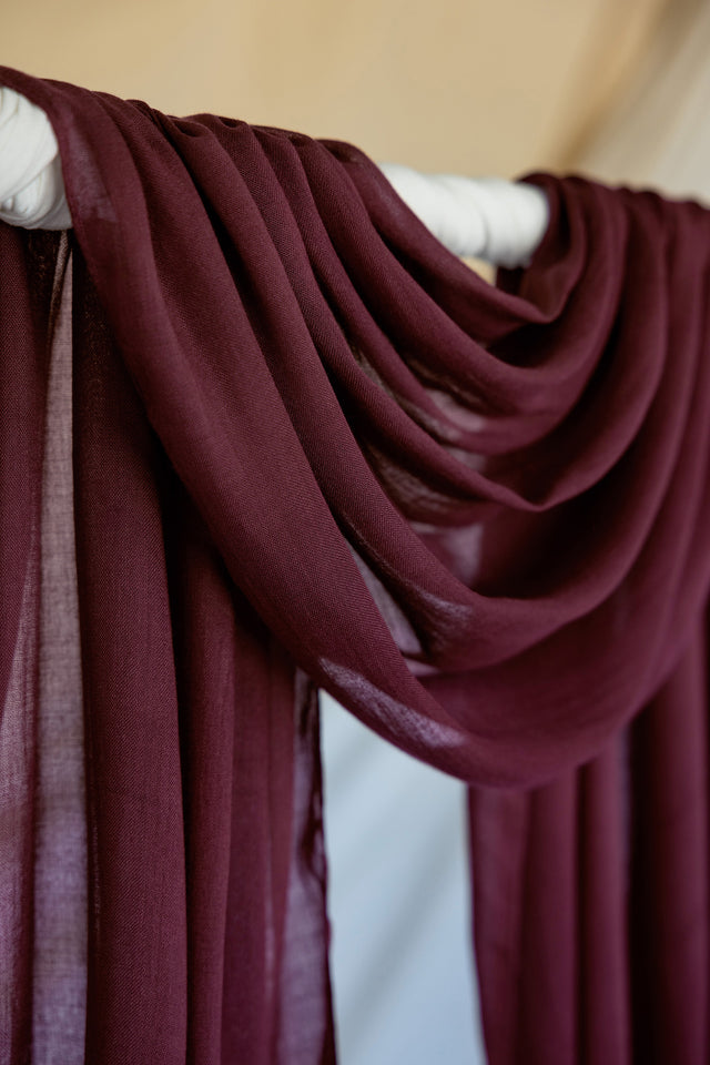 Shop Stunning Maroon Hijabs Online - Perfect for Any Outfit – Vela